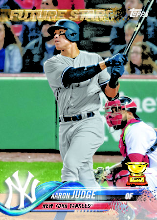 Judge Named Topps Card No. 1 for 2018 – Gotham Baseball